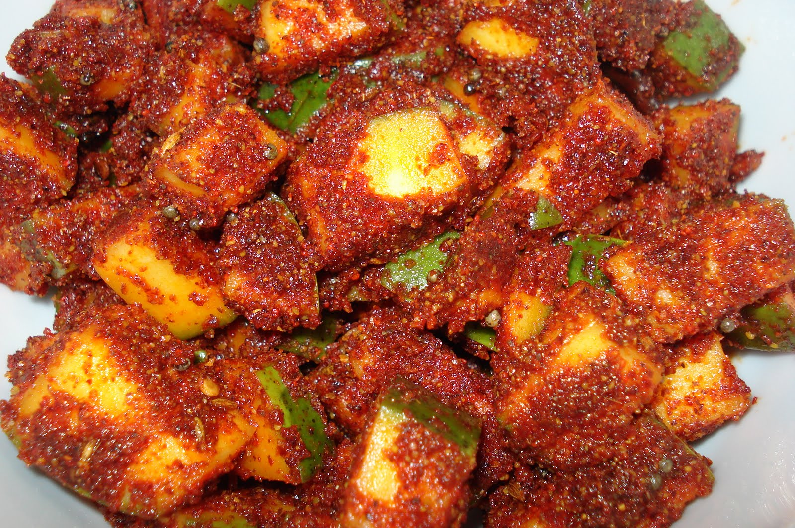 lalitha's kitchen: Mango pickle
