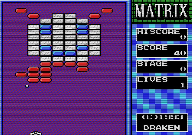 Indie Retro News: Matrix: Quest for Deliverance - Arkanoid clone surfaces for the MSX