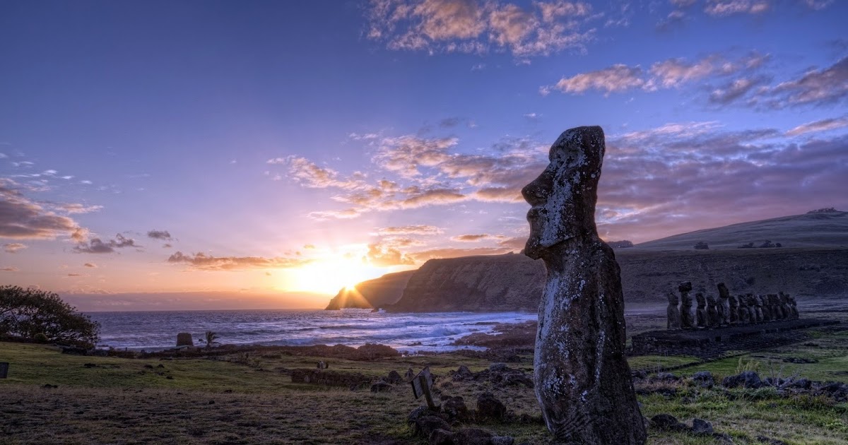 Les Moaï de l'île de Pâques