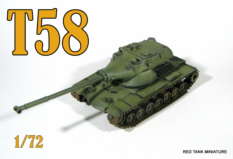 Gulumik Military Models: T58 1/72