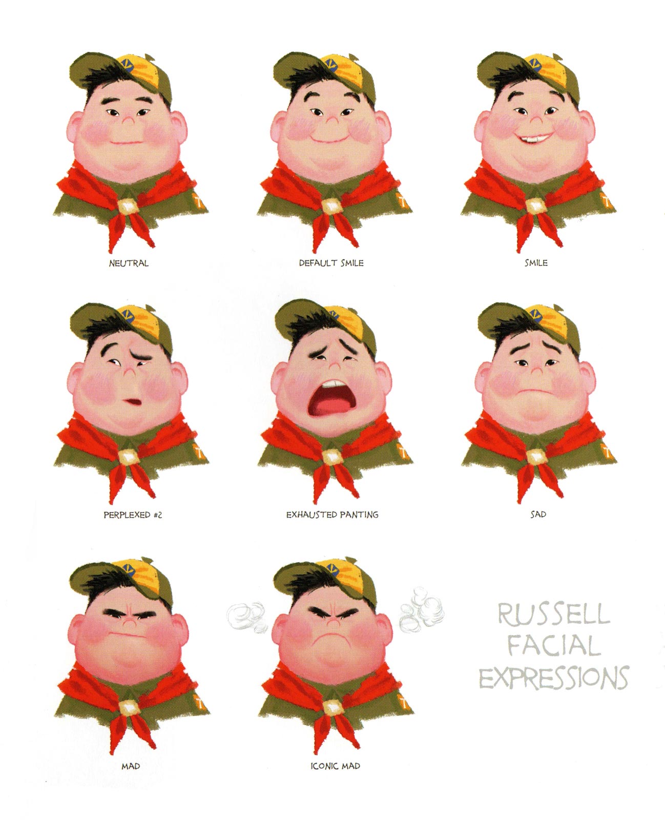 Living Lines Library: Up (2009) - Character Design