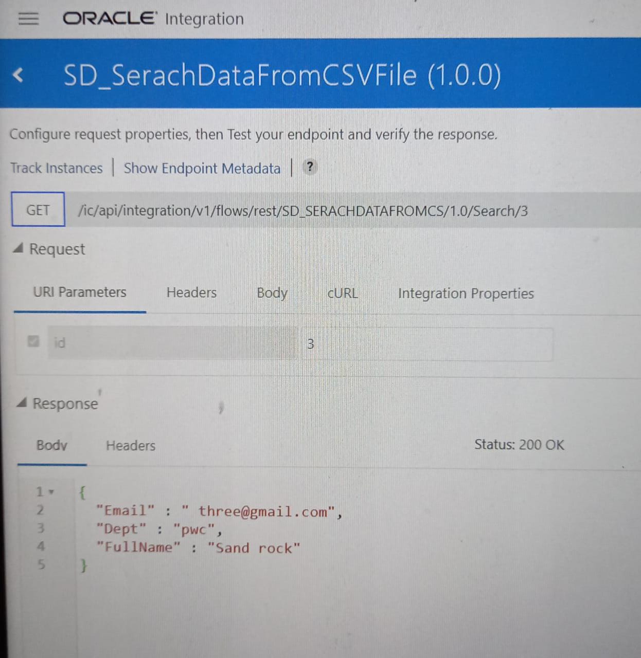 soalicious: OIC - Search Data from CSV file soalicious: OIC - Search Data from CSV file