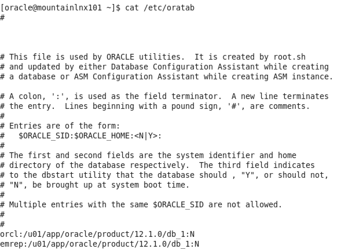 Comandos Linux básicos para un Oracle DBA