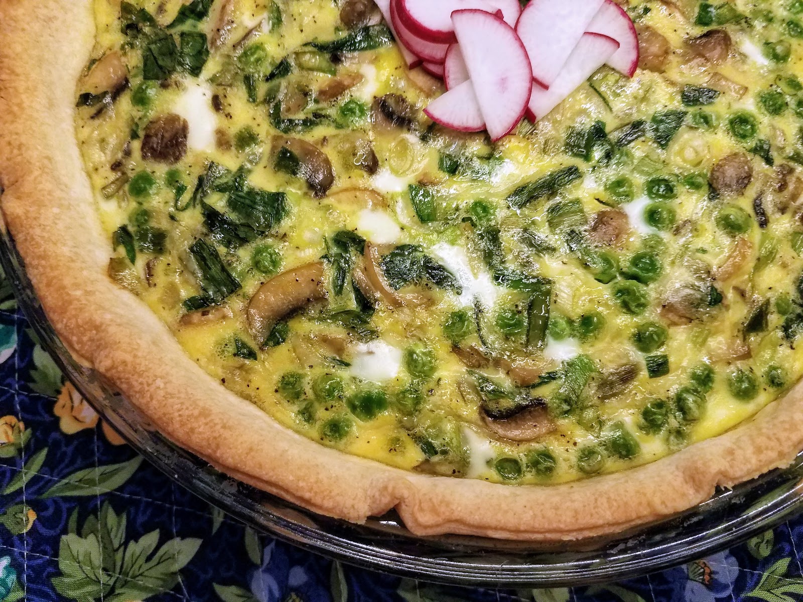 Spring Vegetable Quiche