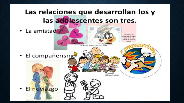 Desarrollo personal 3to: SEMANA 9 : RELACIONES DE AMISTAD
