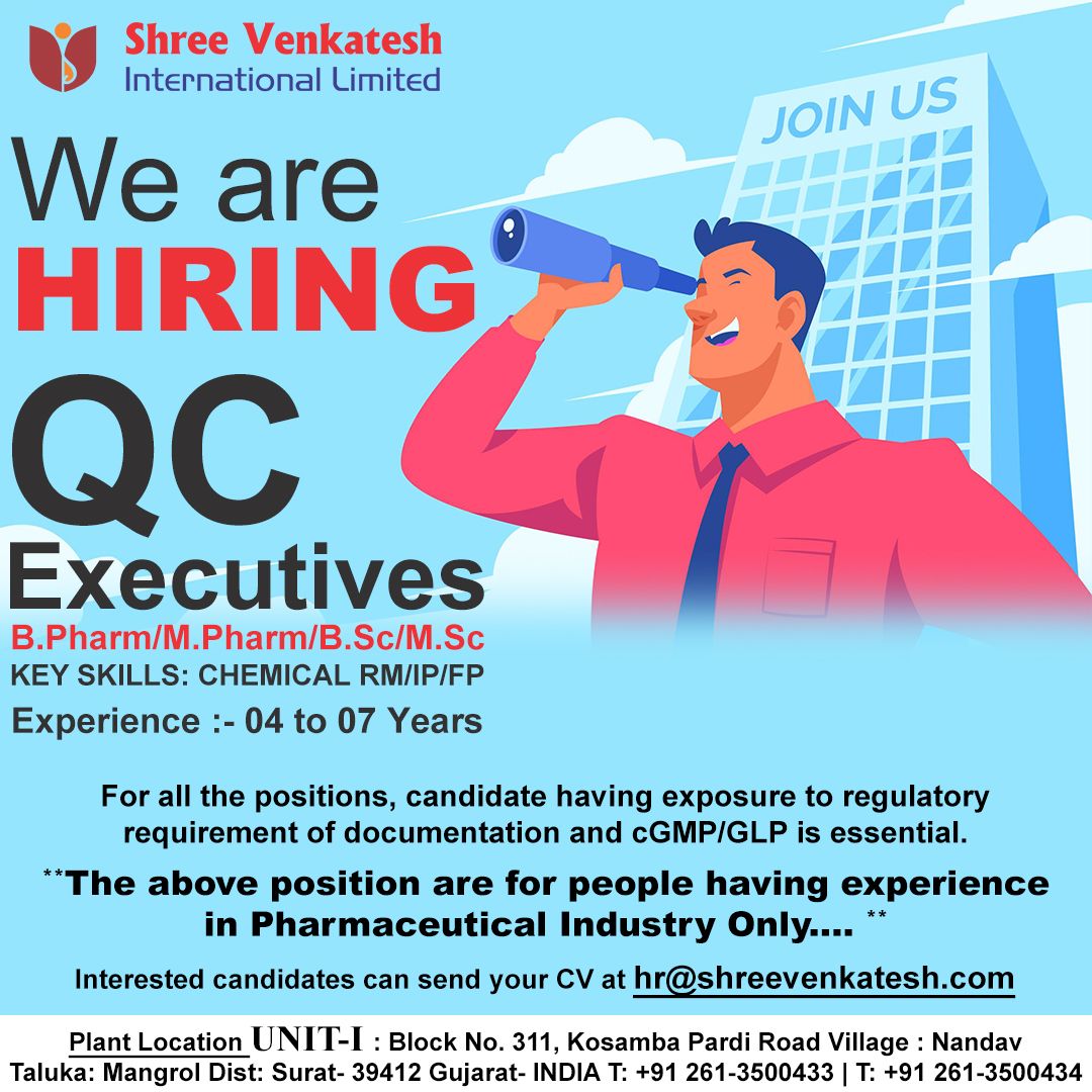 Immediate Openings for Quality Assurance / Quality Control / Production ...