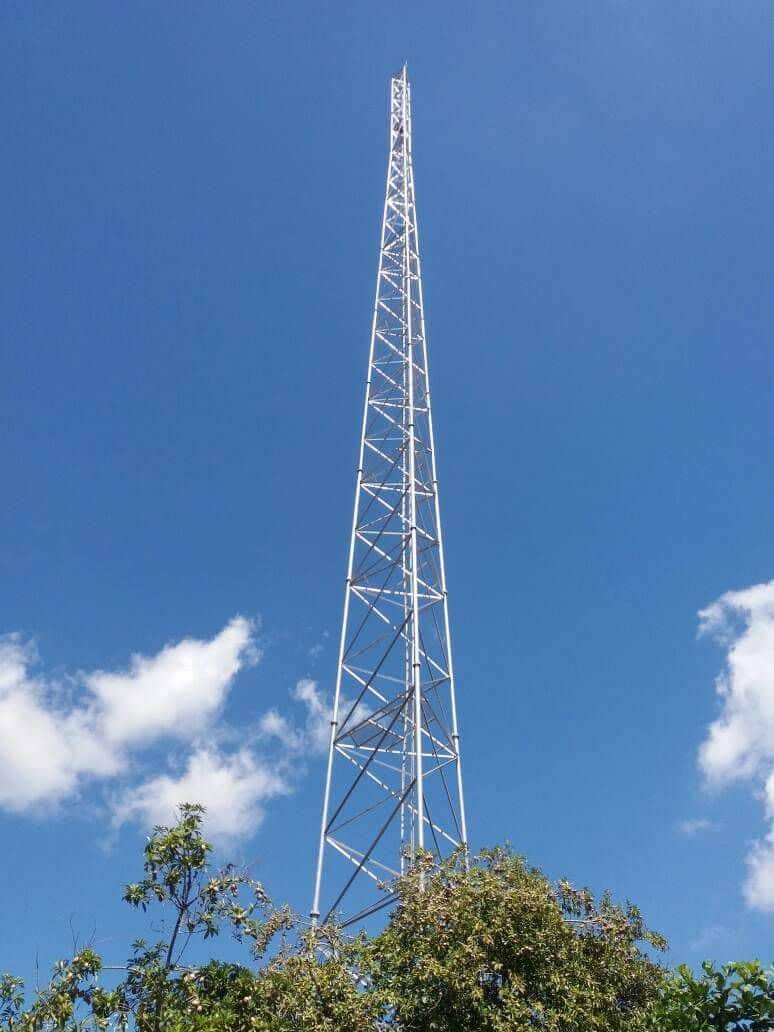 TOWER BTS 72 METER HOT DIP GALVANIZED ~ Raja Langit Network