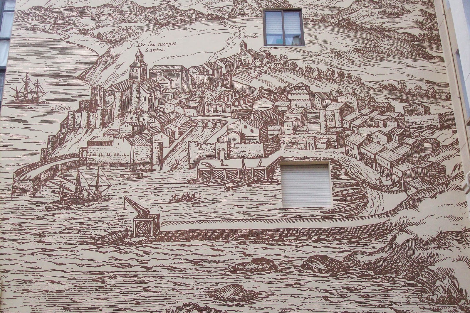 Escenas de Santander: El grabado de Braun