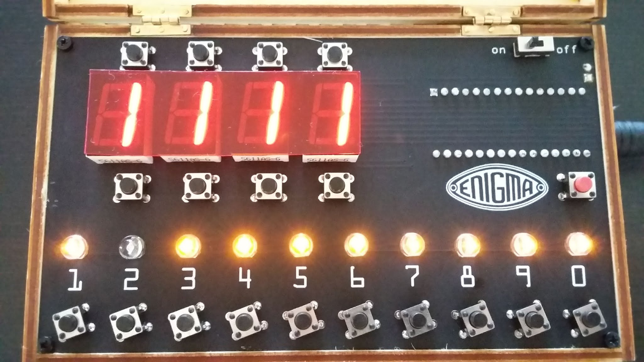 Arduino Enigma Machine Simulator : 2021