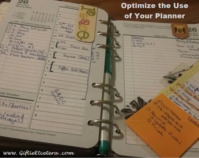Optimize the Use of Your Paper Planner (Featuring Franklin Planner Day ...