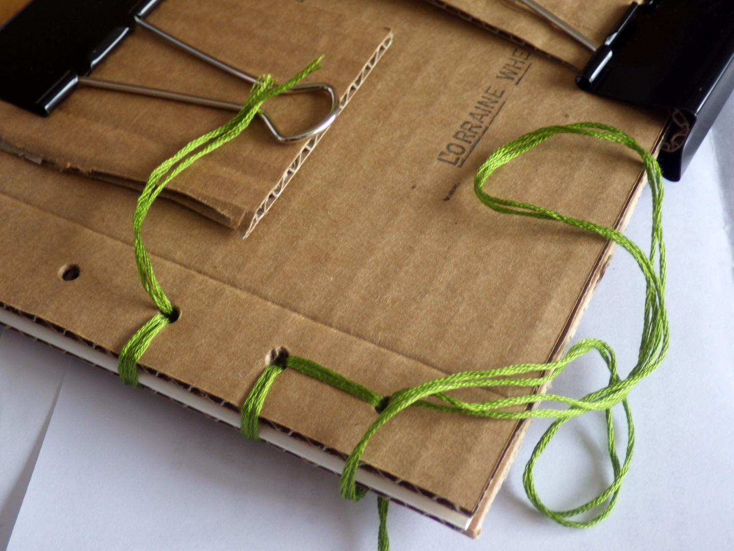 Culture, Craft & Cooking!: Japanese Stab Binding Instructions