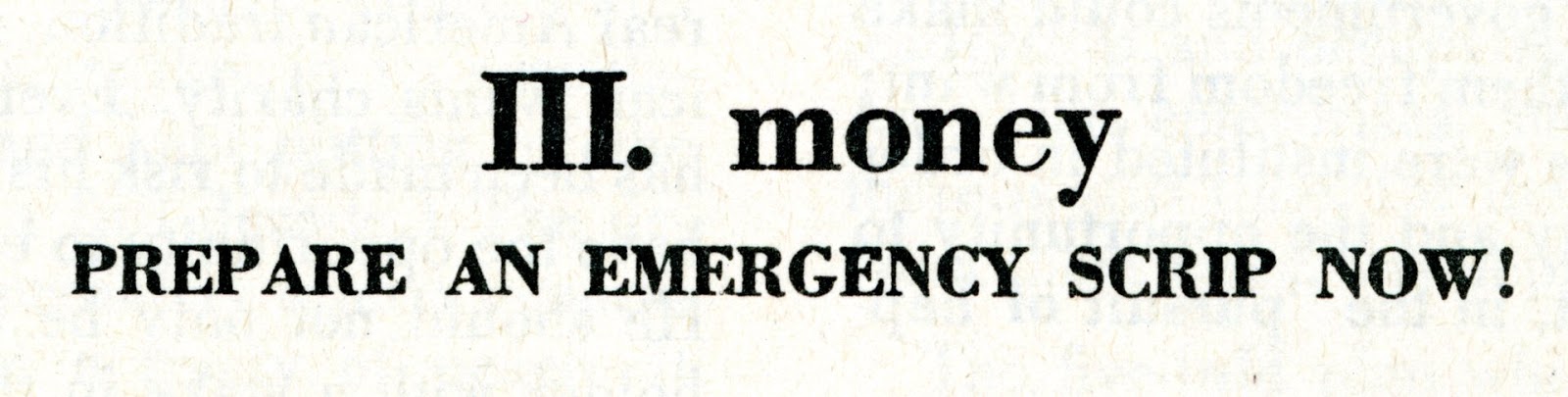 Upland: Ralph Borsodi's AdviceFor Surviving Economic Disaster(Part 8)