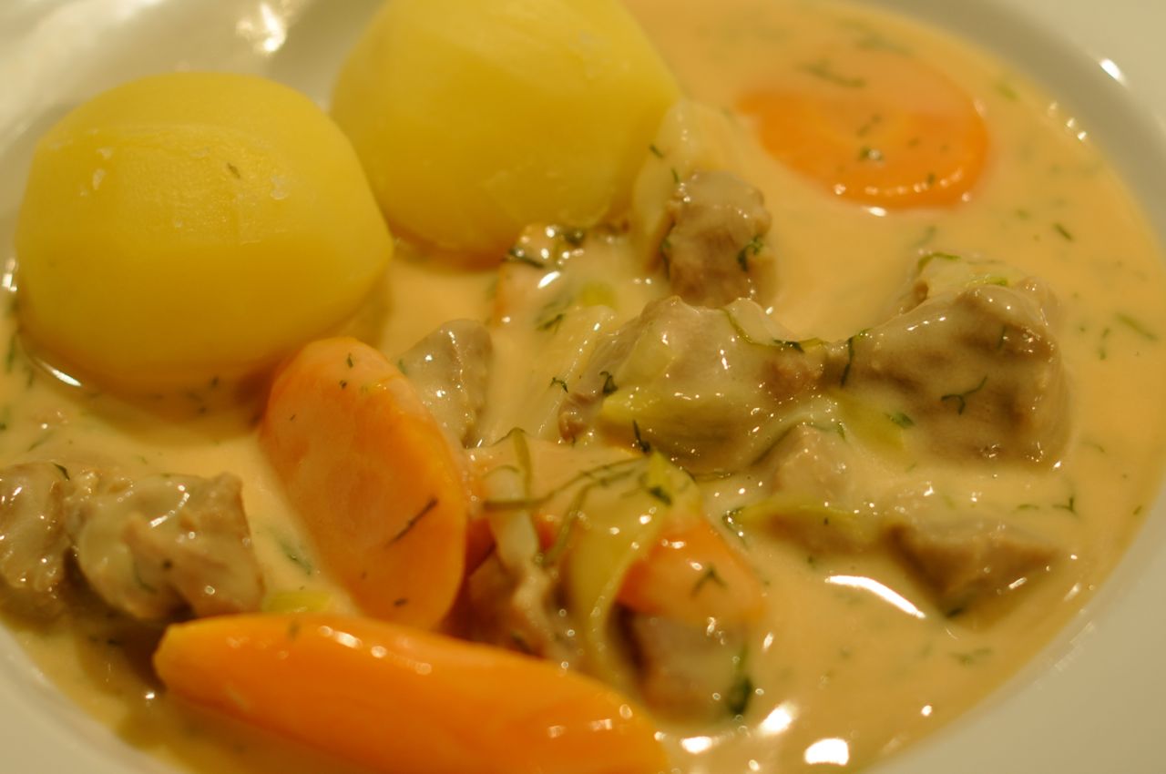 Cookie crumble: Dillkött på kalv