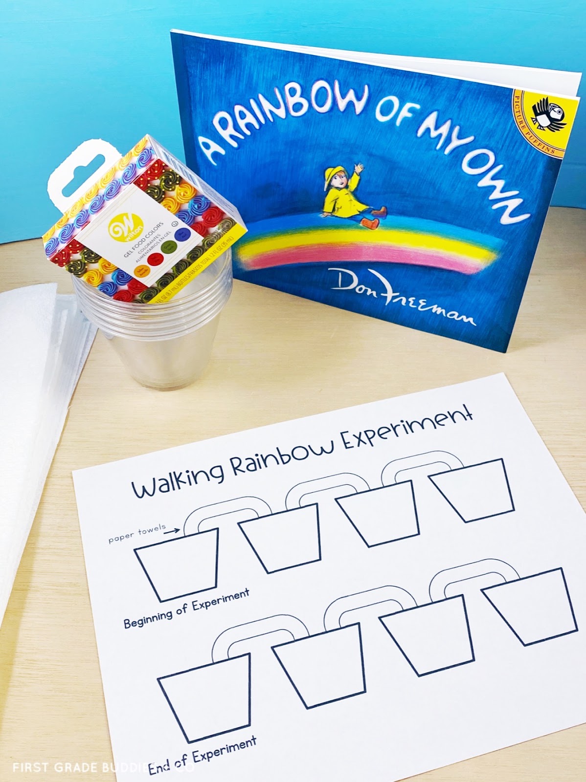 Simple Science: Walking Rainbow | First Grade Buddies