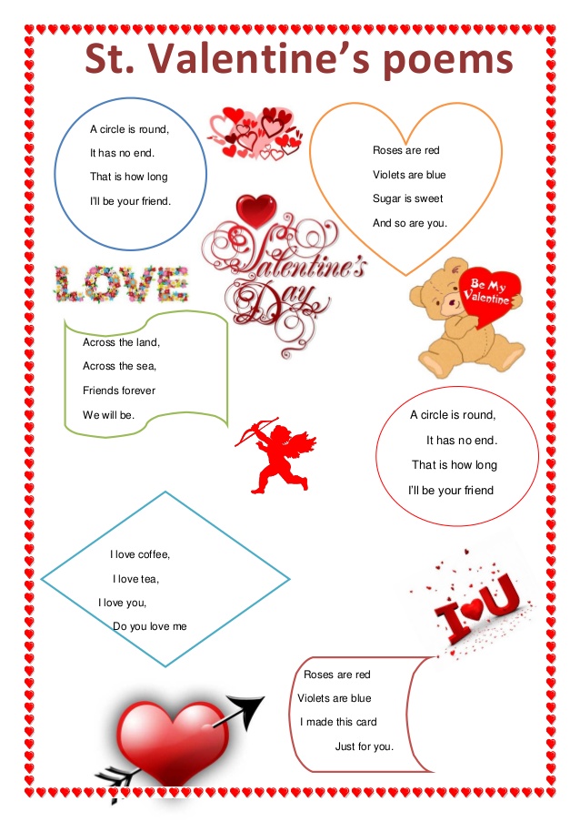 EL BLOG DEL CRA LA SIERRA: READY FOR SAINT VALENTINE´S DAY?
