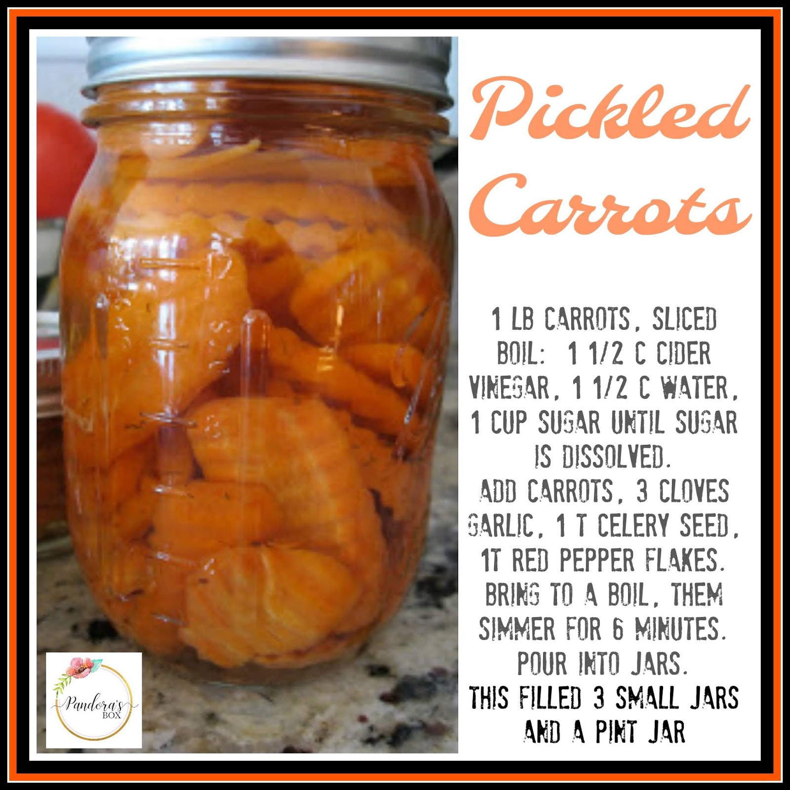 Recipes - Pandora's Box