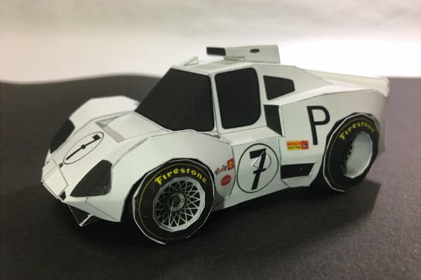 SD Chaparral 2D Chevrolet Papercraft | Paperized Crafts
