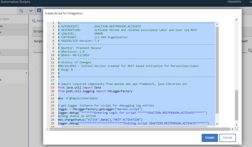 IBM MAXIMO Enterprise Asset Management: MAXIMO: REST API Example ...
