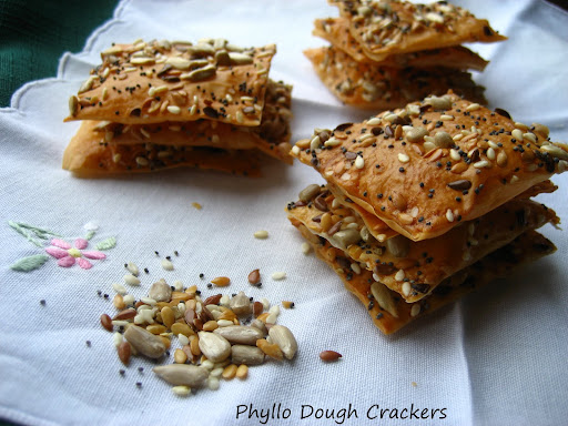 Home Cooking In Montana: Phyllo Dough Crackers with Seeds... a new ...