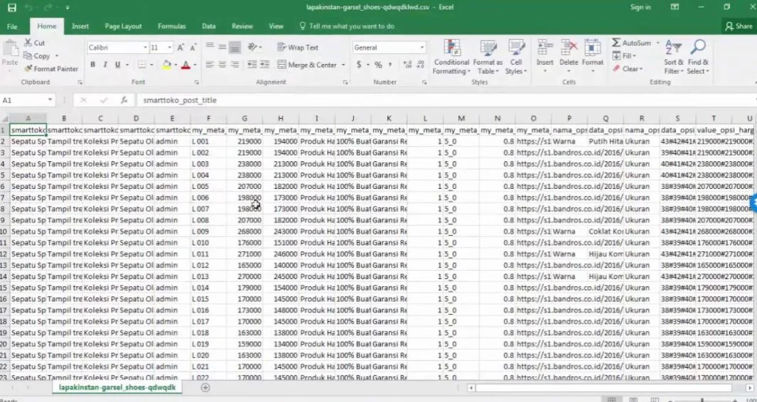 Cara Membuka File CSV di Excel dengan Rapi dan Tidak Berantakan