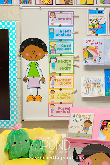 Classroom Clip Chart | From the Pond