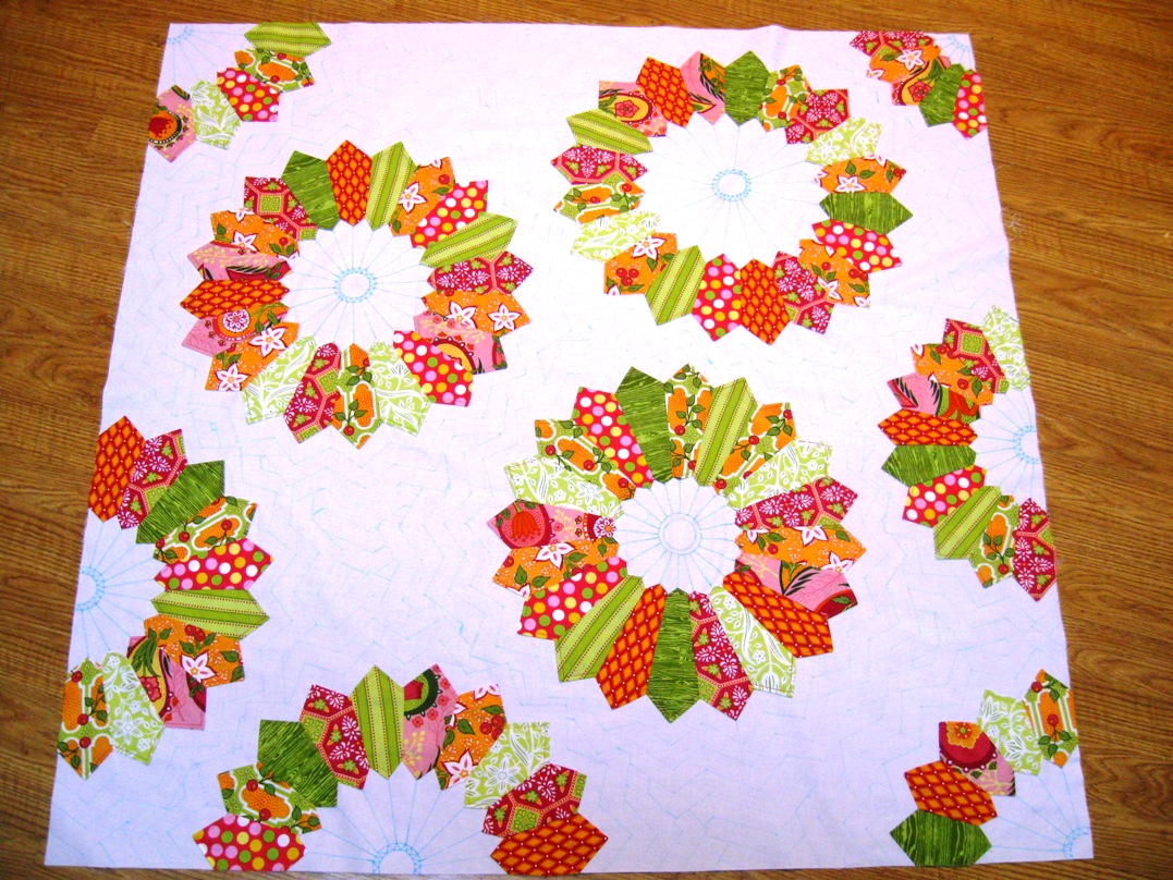 Happy Quilting: Double Dresden Delight - EZ Dresden Challenge