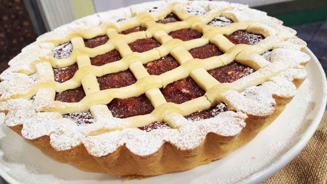 Pasta frola de dulce de leche y coco