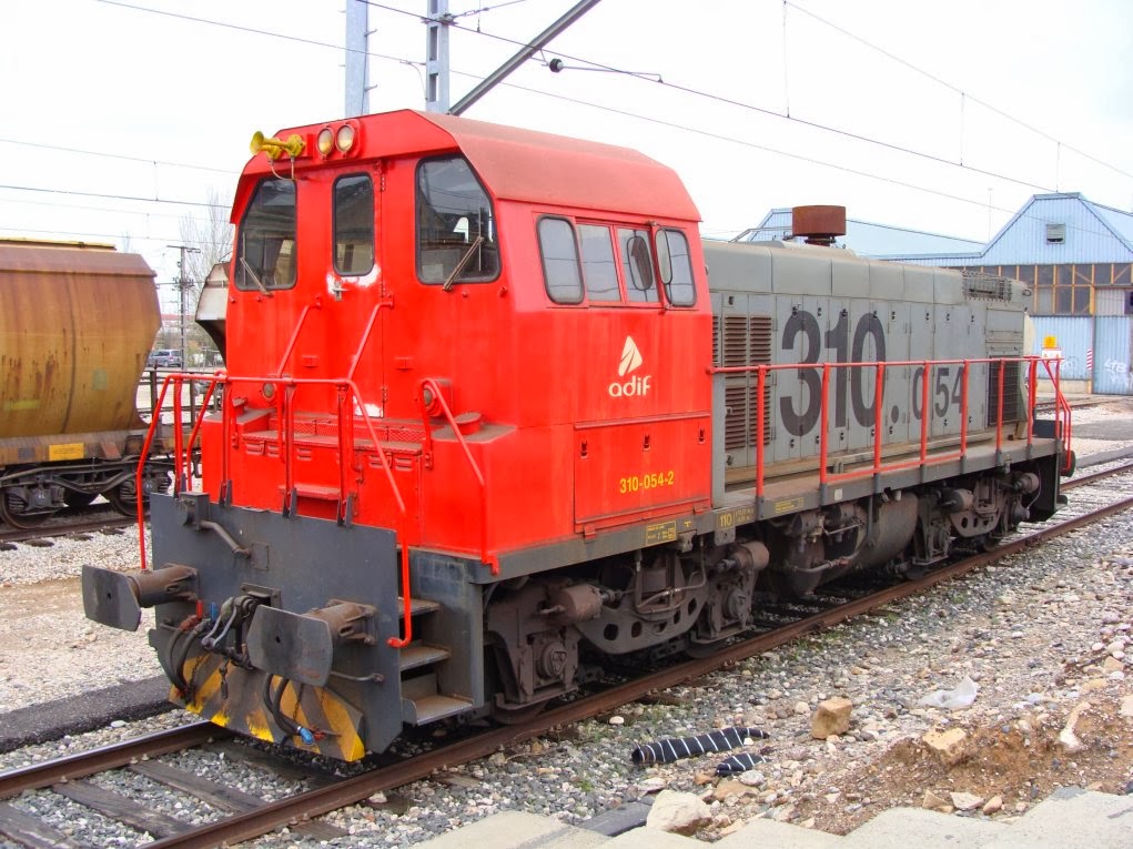 La cochera de Renfe: 310