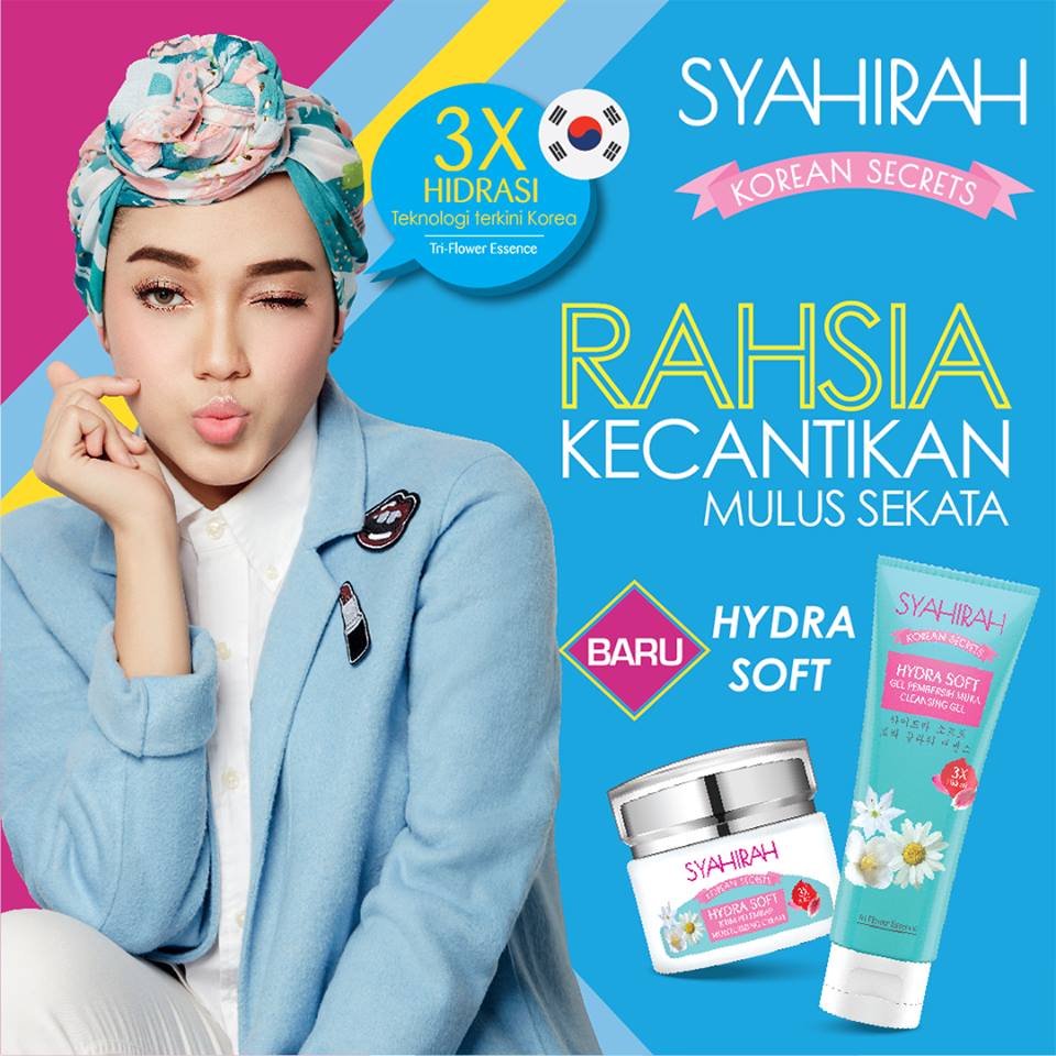 Syahirah Korean Secrets ~ Hydra Soft skin! ~ Dari Jari Jari Halusku