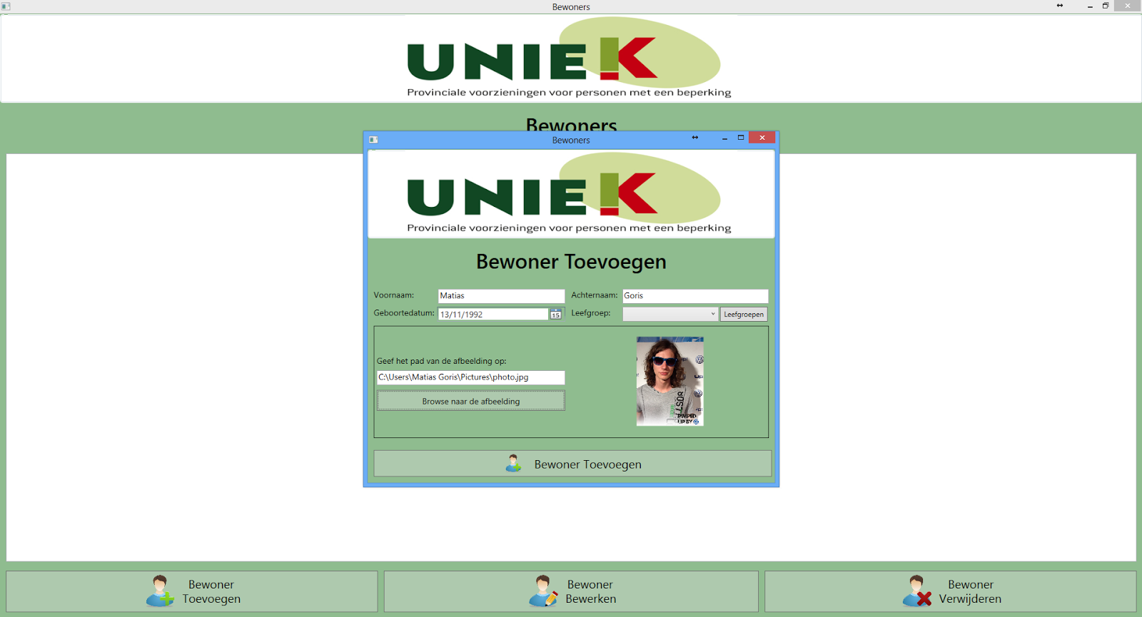 Care Full Technology Groep 2 De Gui In Wpf