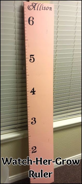My Adventures...: Watch-Her-Grow Ruler