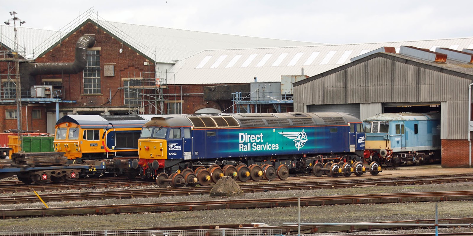 47s and other Classic Power at Southampton: Eastleigh Works, 17th ...