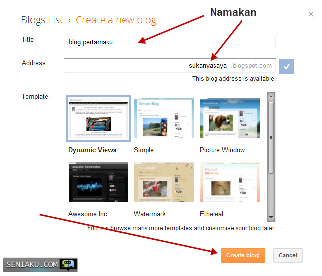 Macam Mana Nak Buat Blog? New!
