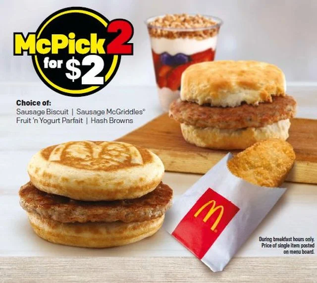 Is a McPick 2 Breakfast Deal Coming for McDonald's?