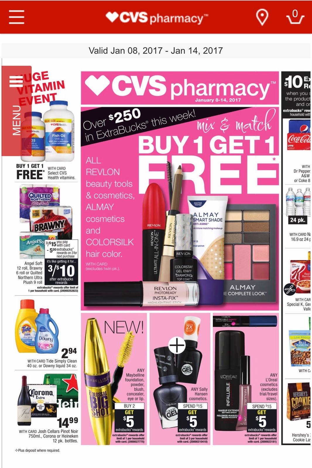 Swatch That: CVS Beauty Deals - Valid from January 8 to January 14, 2017