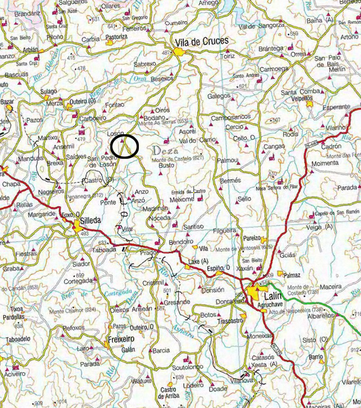 Terras de Deza: Santa Eulalia de Losón - Lalín. Iglesia parroquial ...