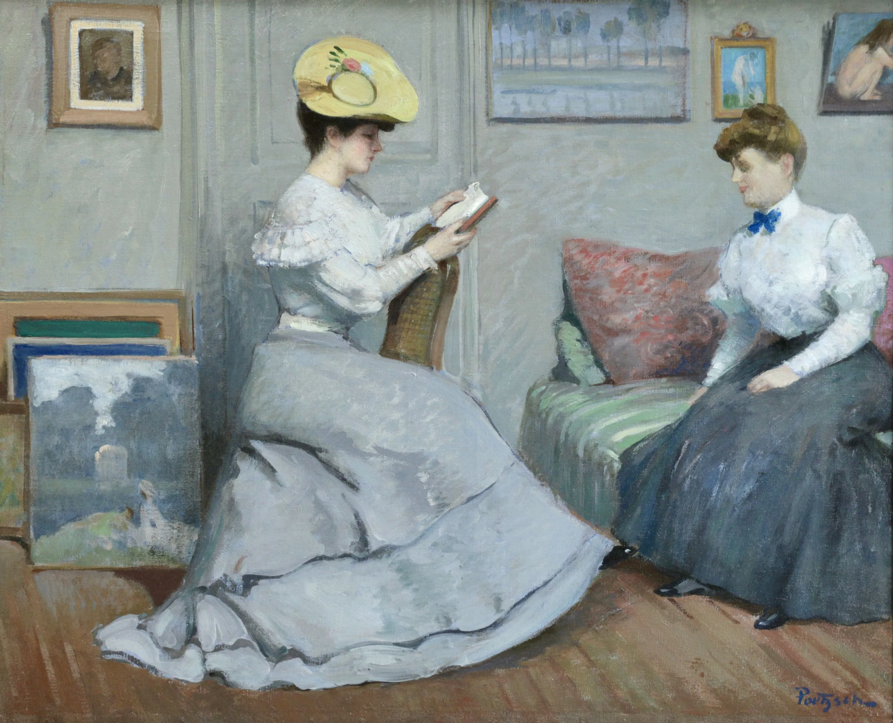 Gustave Poetzsch | Belle Époque painter | Tutt'Art@ | Pittura ...