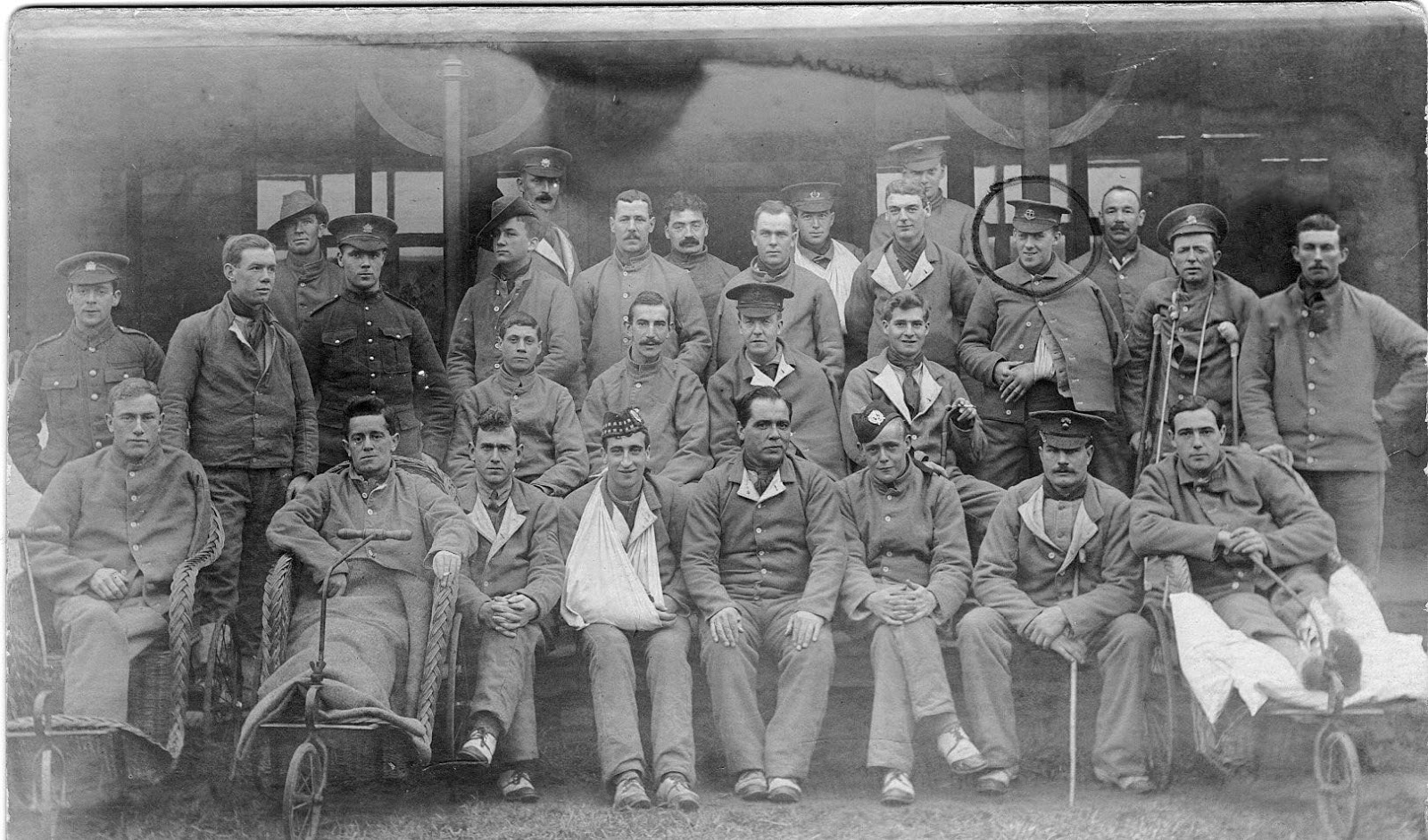 Halford John Biffen: Halford Biffen, Canadian hospital, Taplow 1917