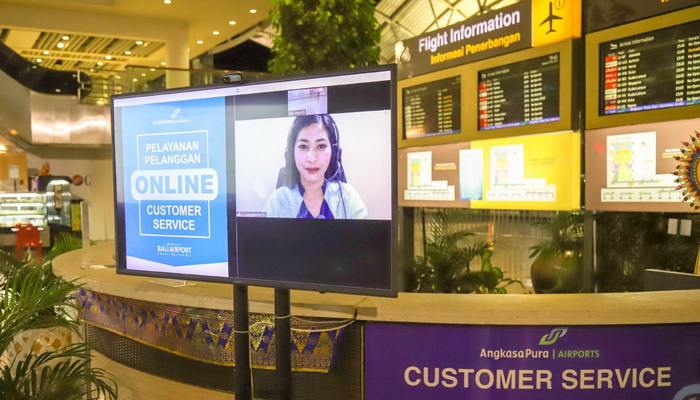 Corona Merebak, Bandara Ngurah Rai Berlakukan Online Customer Service ...