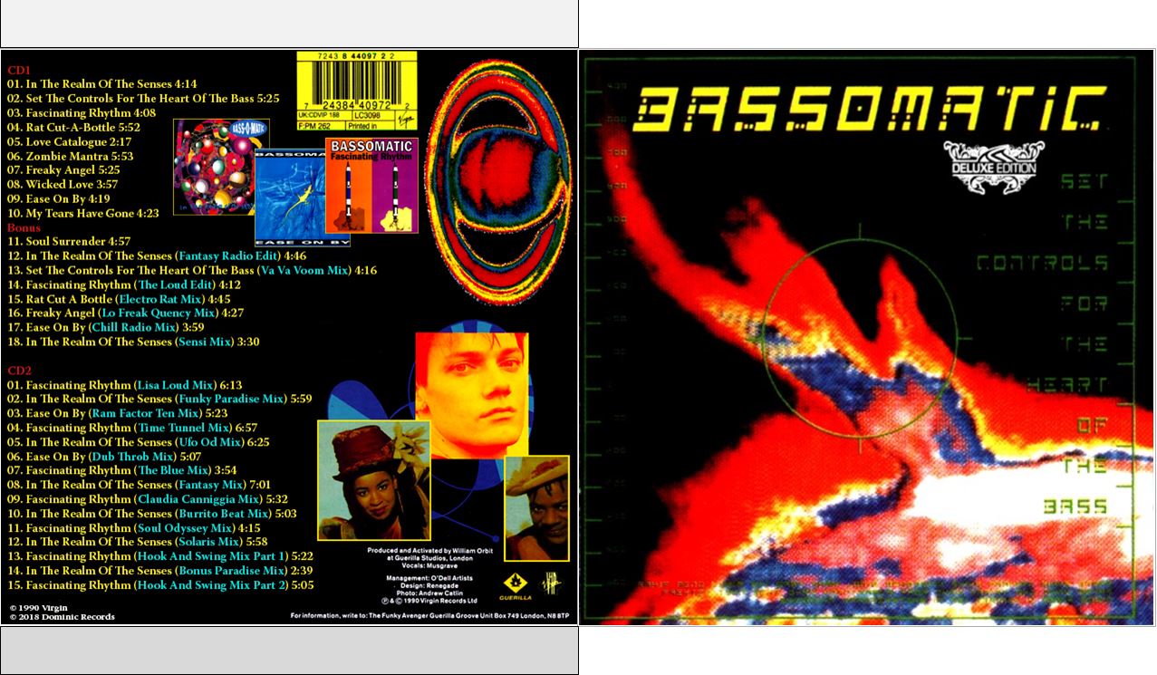 MUSICOLLECTION: BASSOMATIC - Set The Controls For The Heart Of The Bass ...