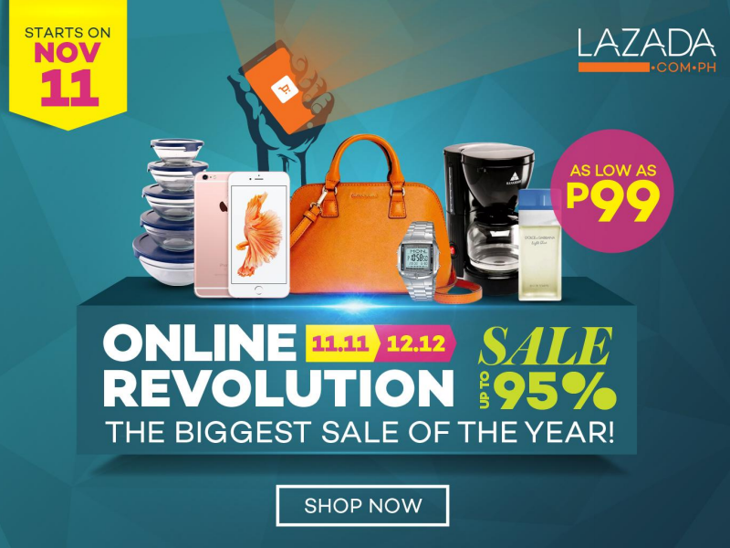 Just Passing Thru: Lazada Online Revolution Sale 2015
