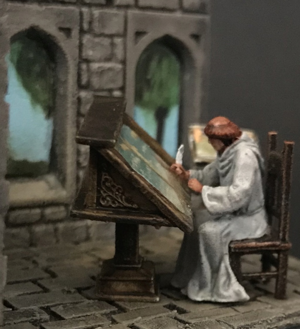 Un Soixante-Douze: Moine Copiste au 1/72