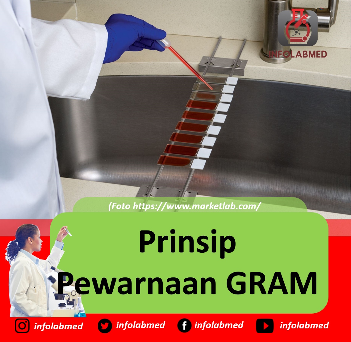 Prinsip Pewarnaan GRAM