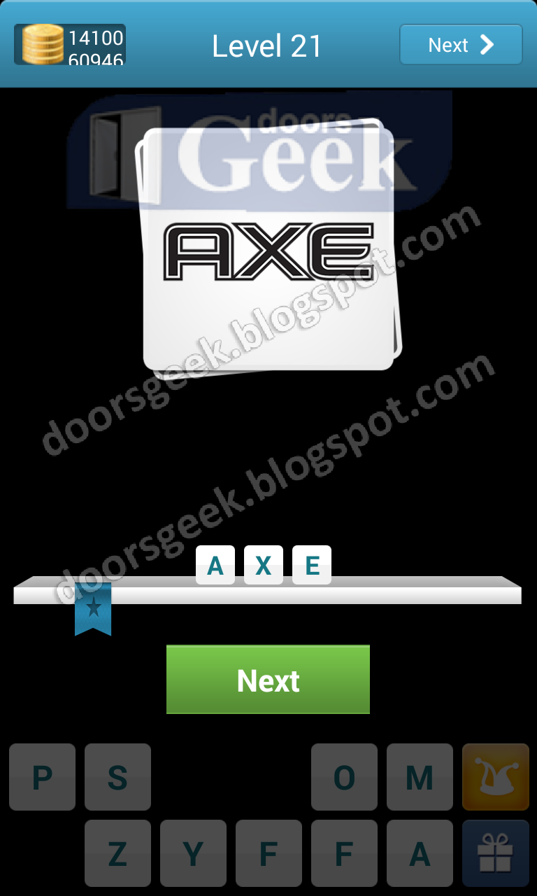 Logo Quiz Level 21 by Mangoo Games ~ Doors Geek