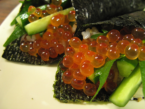 Revista Champagne News: Receita de Temaki