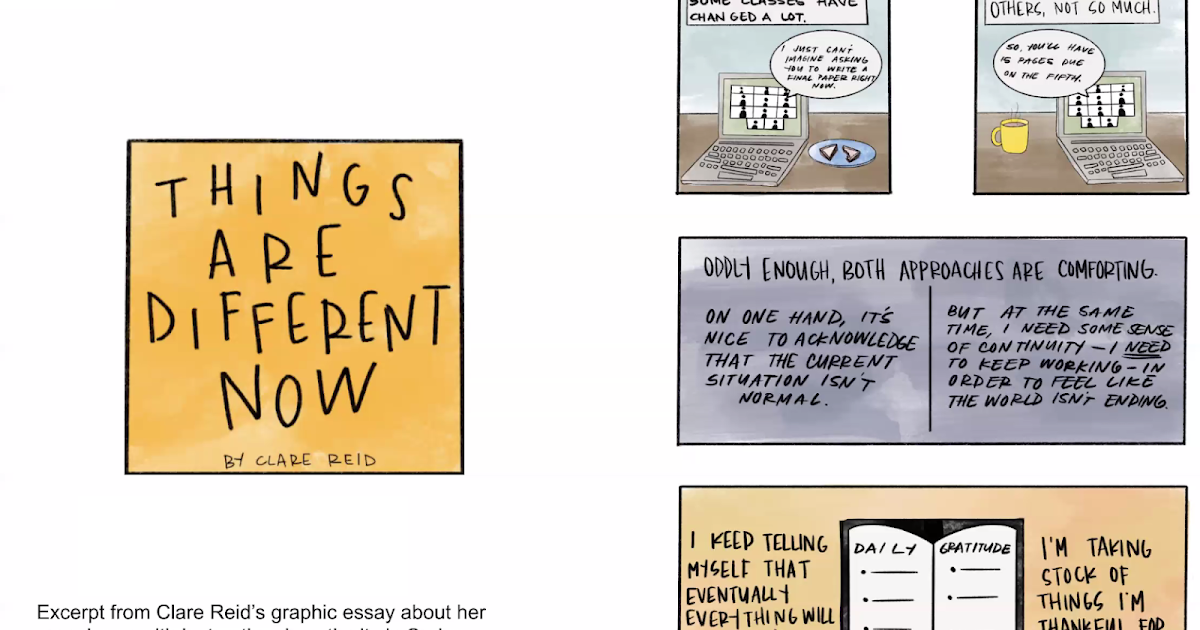 "Things Are Different Now"