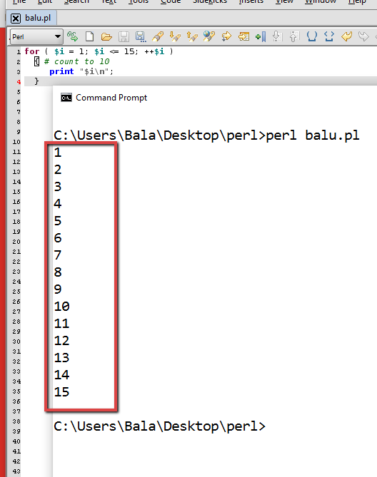 Perl - Decision Making Statements and Loops ~ Bala's Trainee Portal Perl - Decision Making Statements and Loops ~ Bala's Trainee Portal