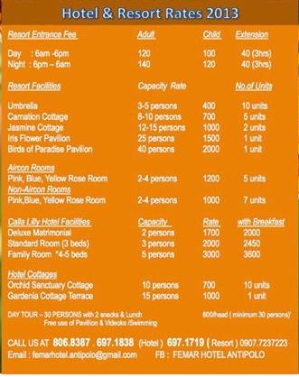 Femar Garden Hotel and Resort in Antipolo - Affordable Resort