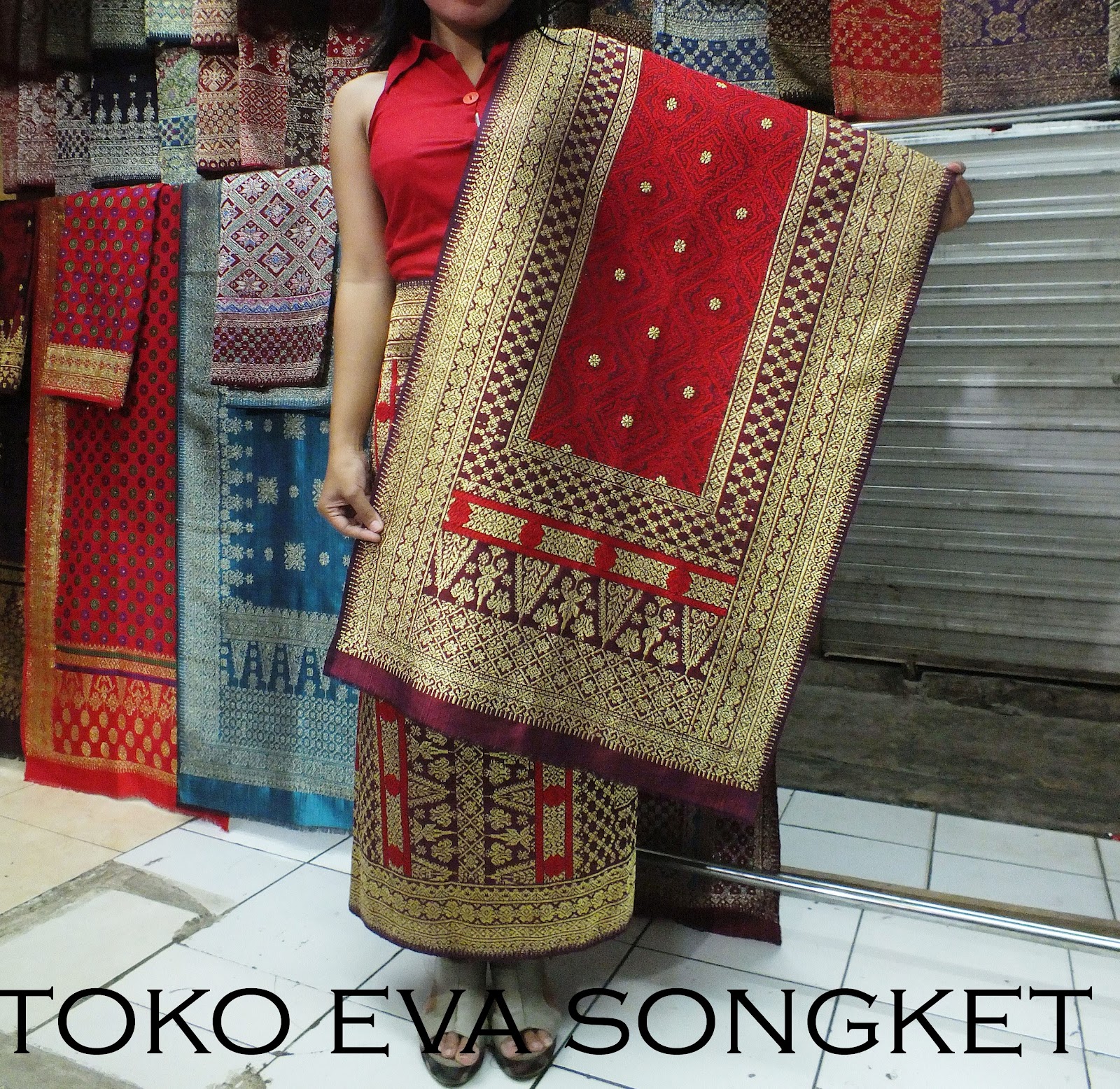 Jual Songket Palembang, Ulos Batak & kain tenun Indonesia