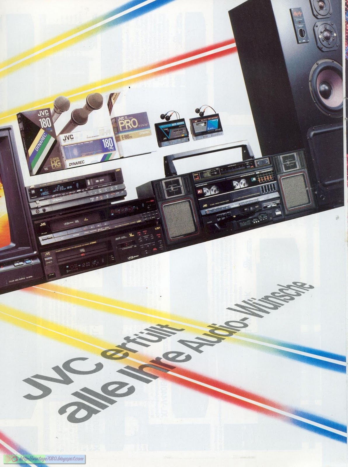 Vintage 70 80: JVC 10 - Catálogo de 1987